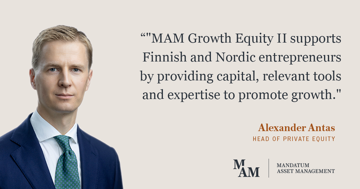 Mandatum Asset Management moves forward successfully in its private ...